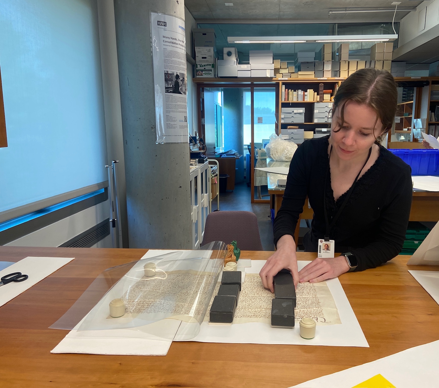 A Summer at the Weissman Preservation Center | Preservation Services