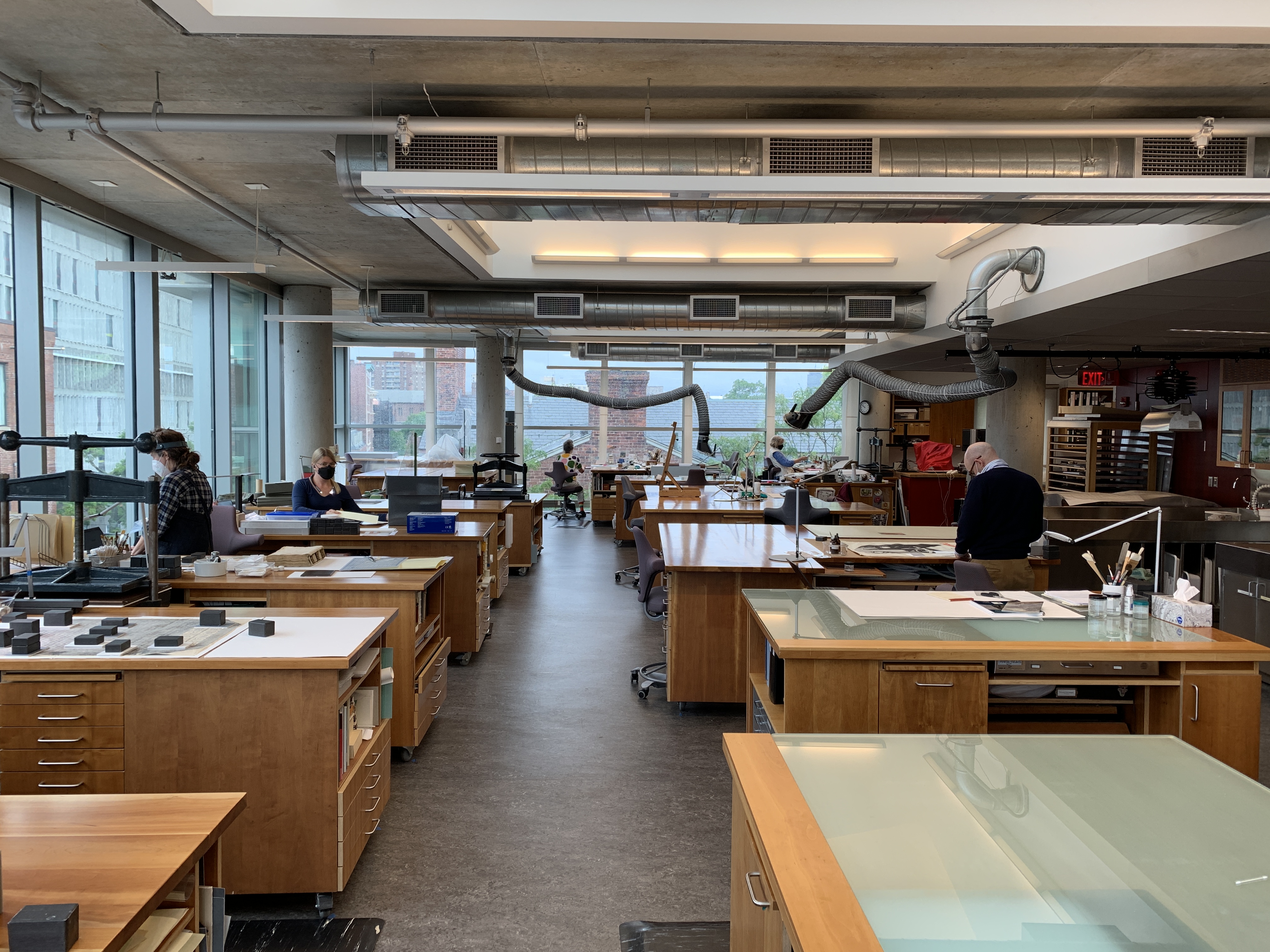 Preservation Services Across Campus: Weissman Preservation Center ...